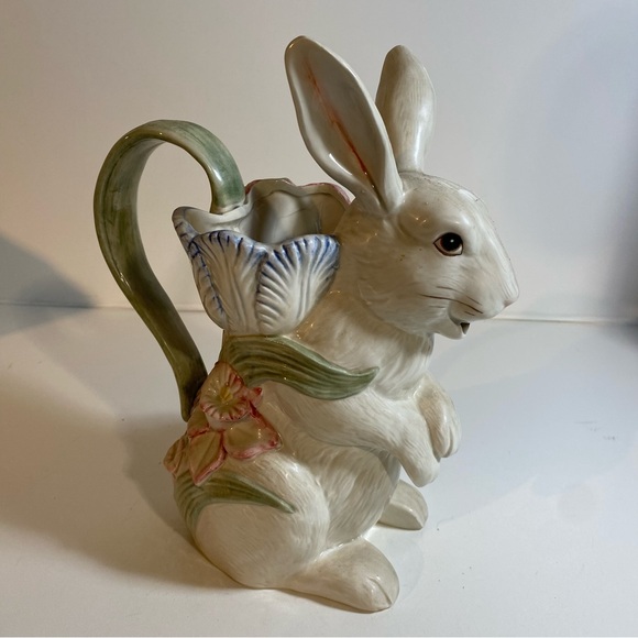 Fitz and Floyd | Kitchen | Vintage Fitz Floyd Rabbit Quart Water ...